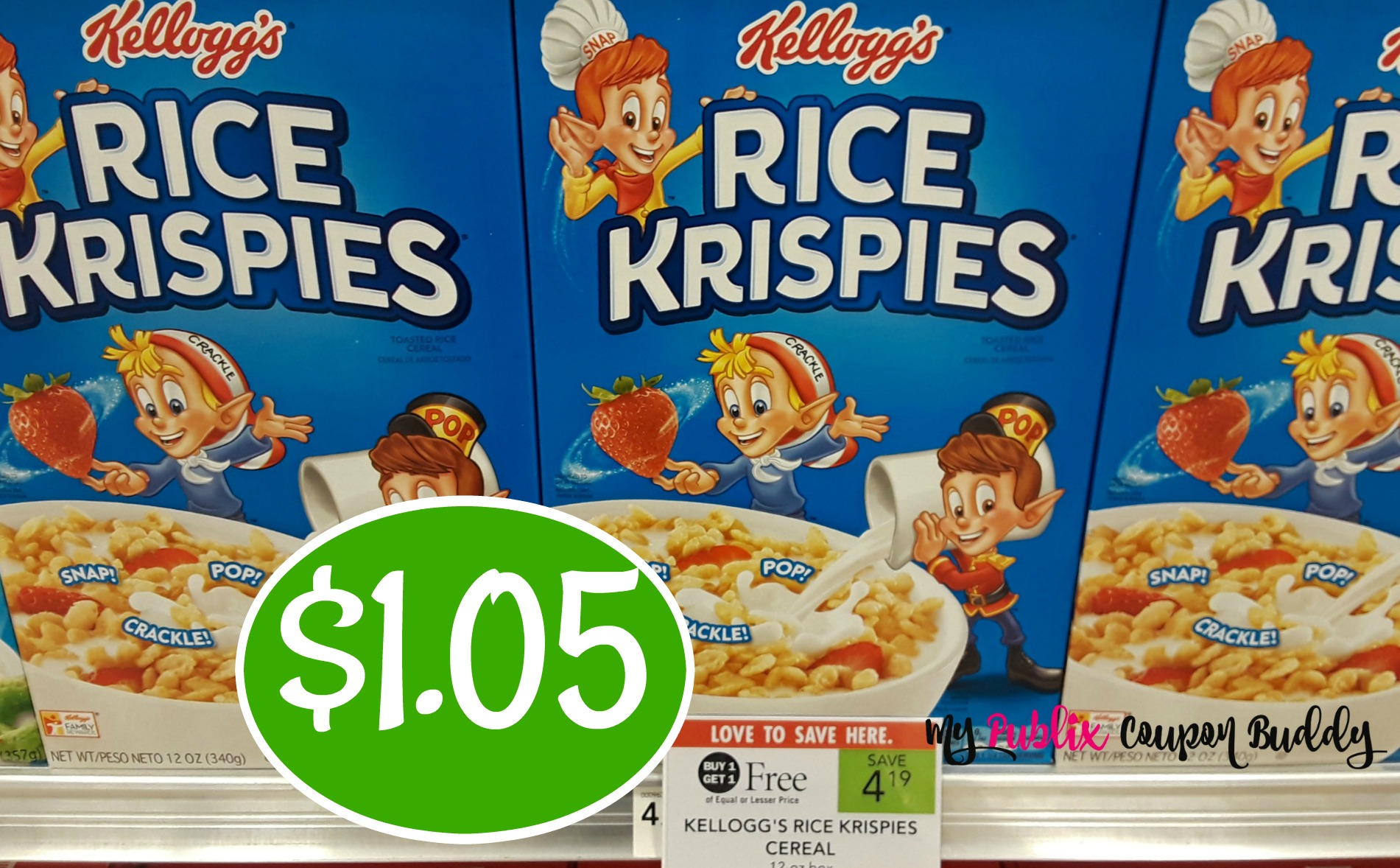 Rice Krispies BOGO | My Publix Coupon Buddy