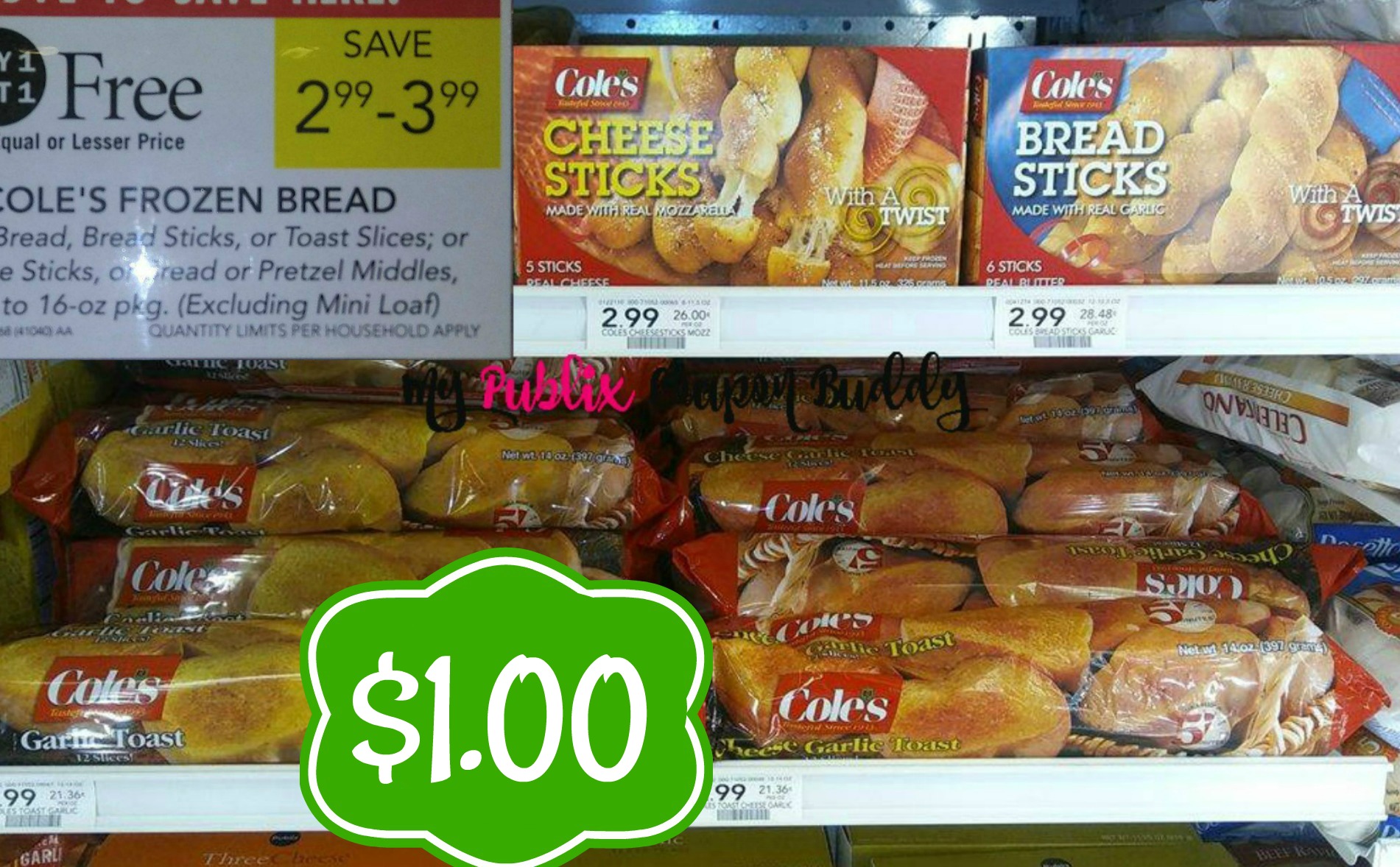 coles bread 62 | My Publix Coupon Buddy