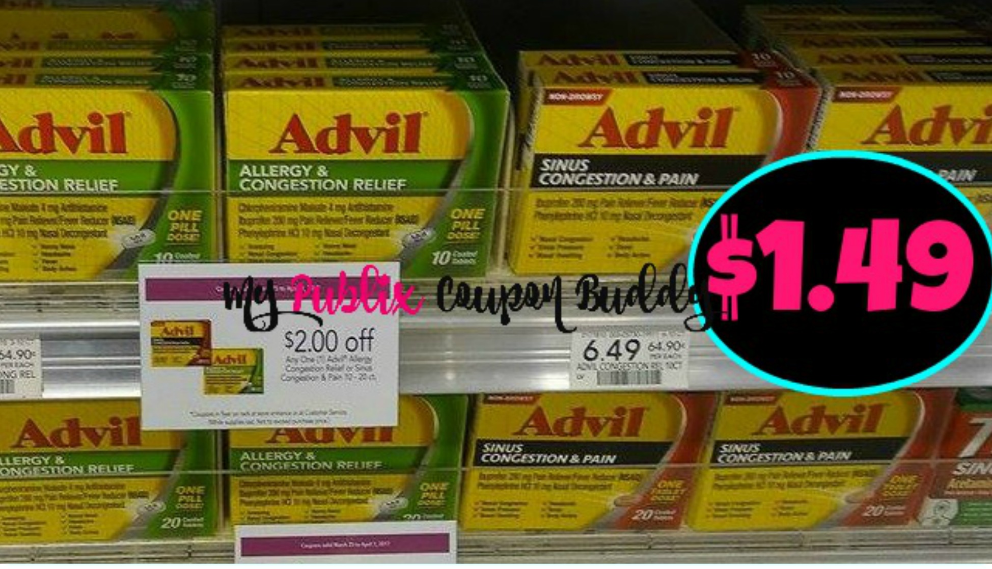 Advil Publix Coupon Deal | My Publix Coupon Buddy