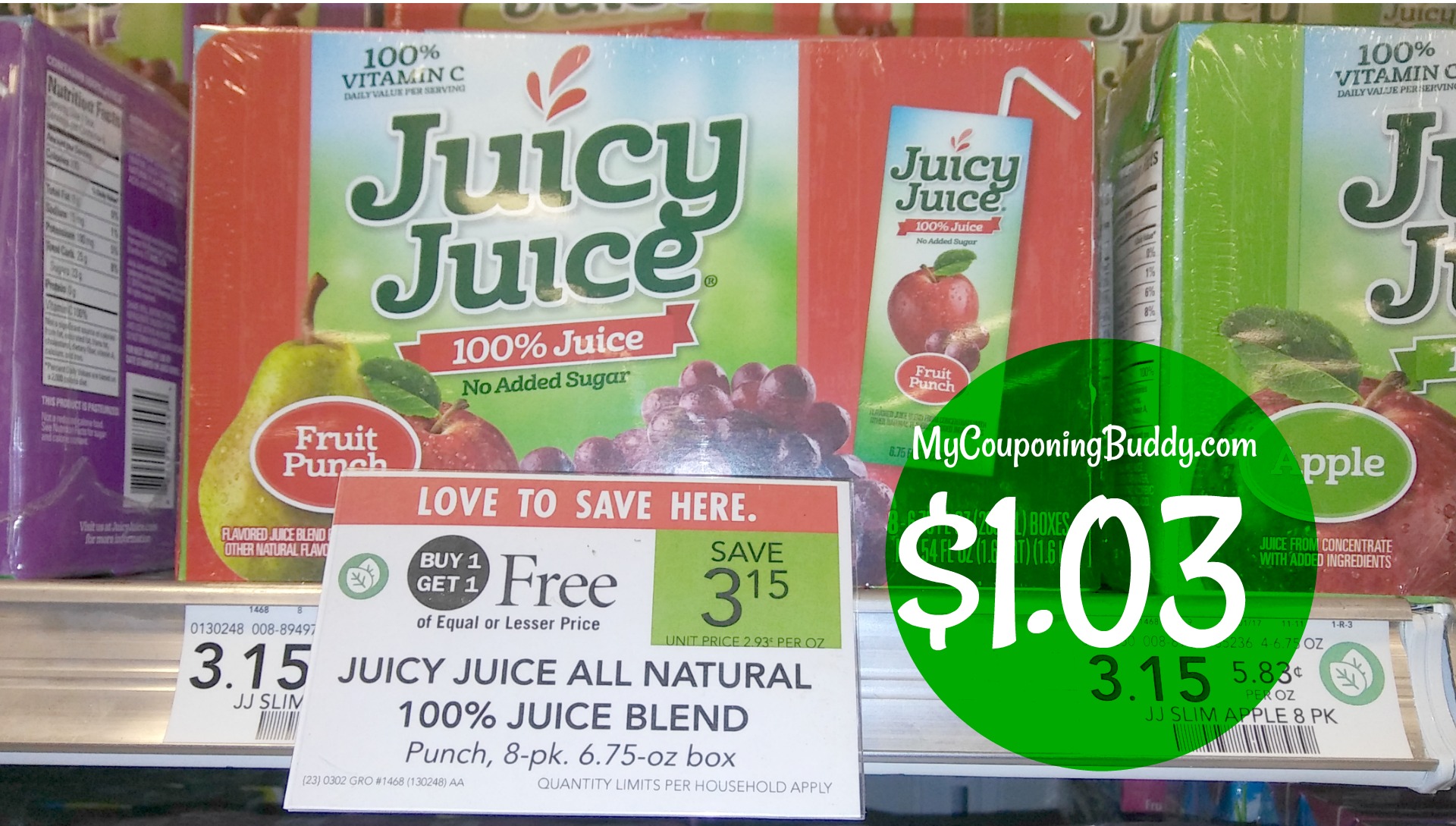 juicy juice Publix Couponing deal | My Publix Coupon Buddy