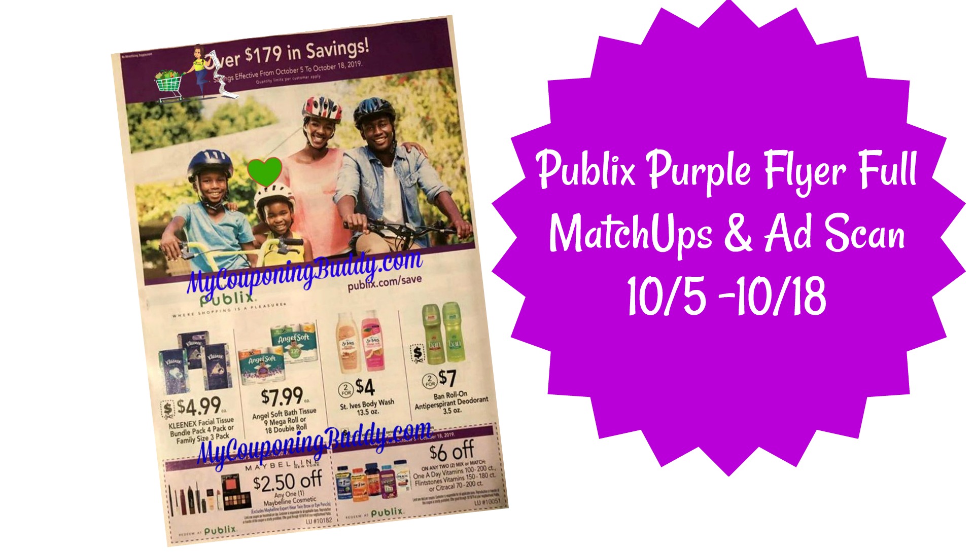 Publix Purple Flyer 10/5 to 10/18 couponing coupons | My Publix Coupon ...