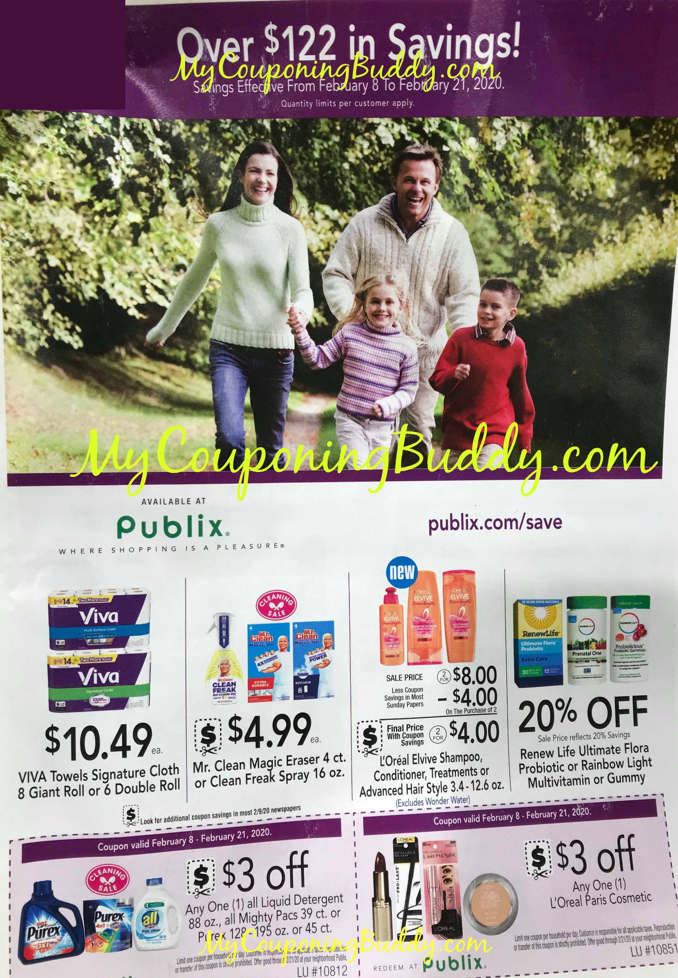 Publix Purple Flyer Publix Coupon 2/8 – 2/21 sneak peek & Matchups | My ...