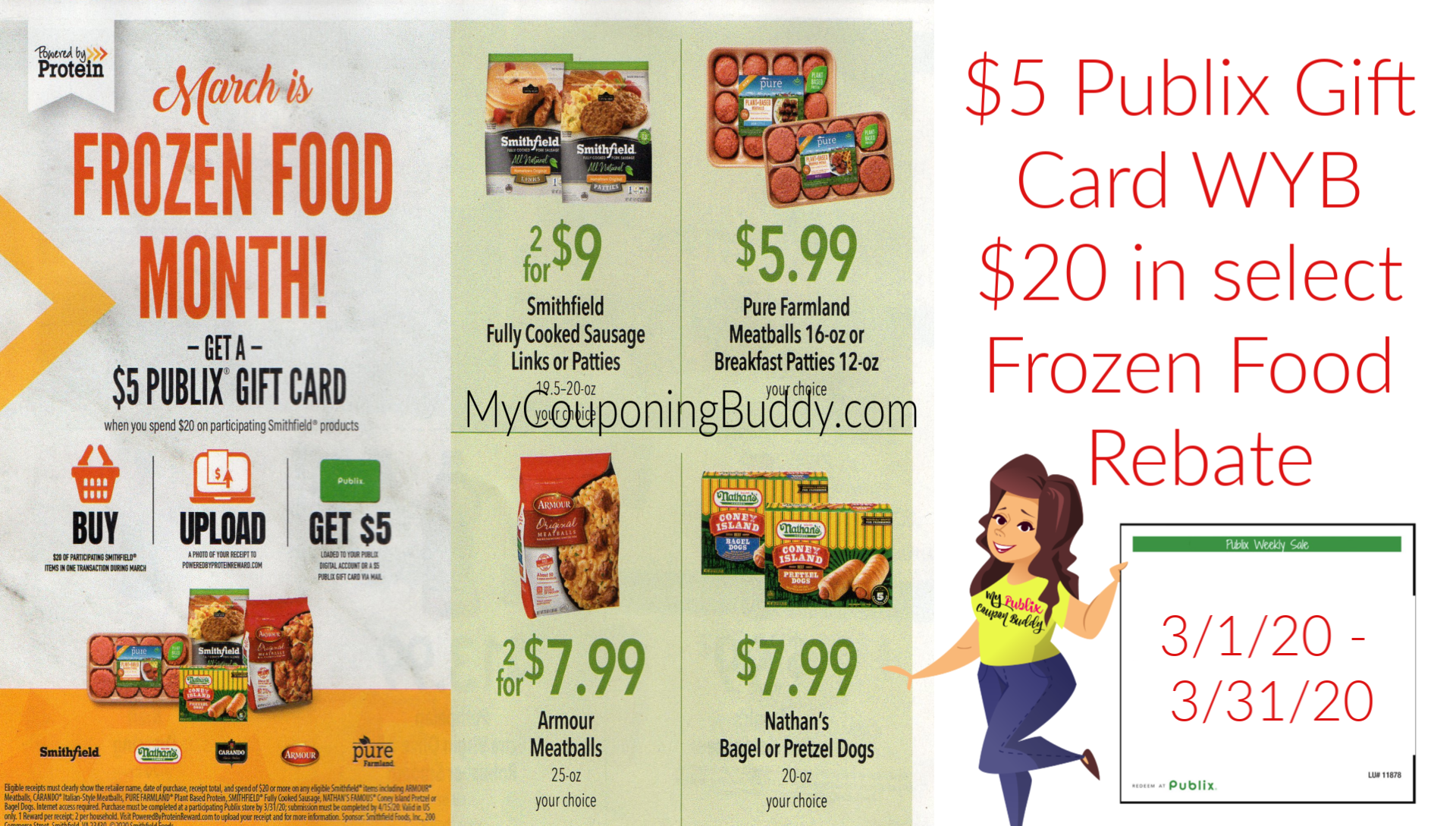 March is Frozen Rewards Month | My Publix Coupon Buddy