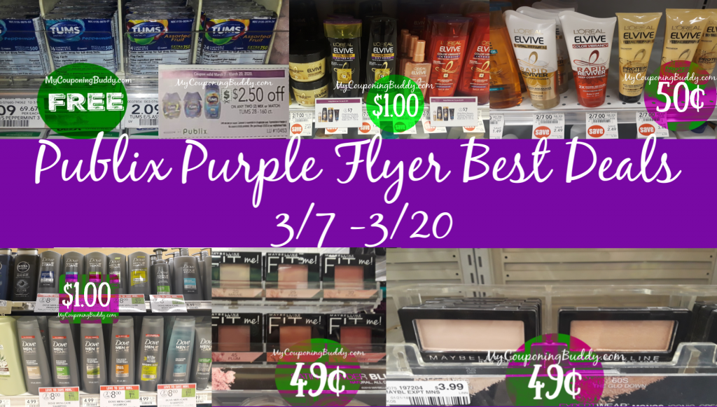Publix Purple Flyer Best Deals 3/7 - 3/20 - My Publix Coupon Buddy