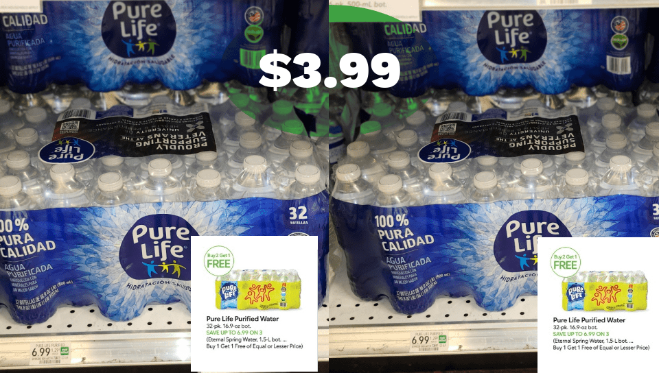 Pure Life Purified Water 32-pk. 16.9 | My Publix Coupon Buddy