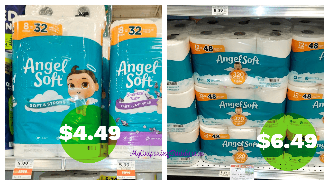 Angel Soft Bath Tissue | My Publix Coupon Buddy