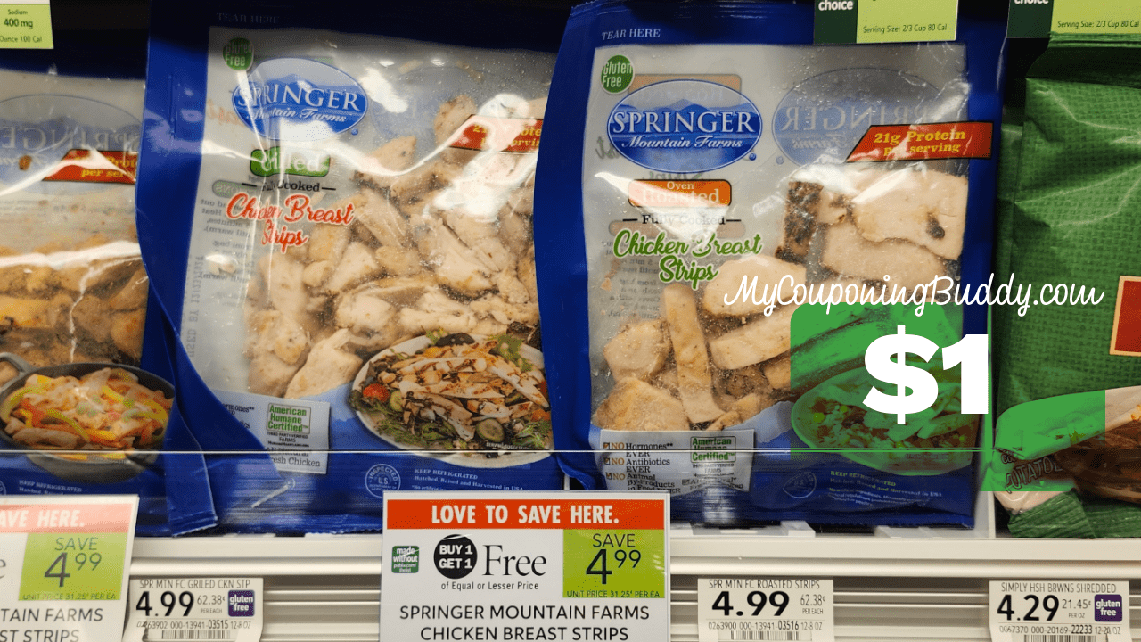 Springer Chicken | My Publix Coupon Buddy