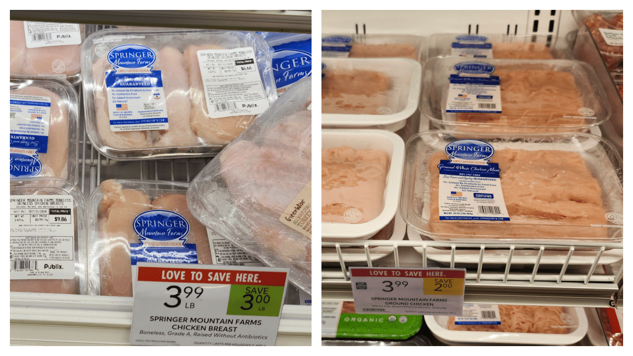 Springer Chicken | My Publix Coupon Buddy